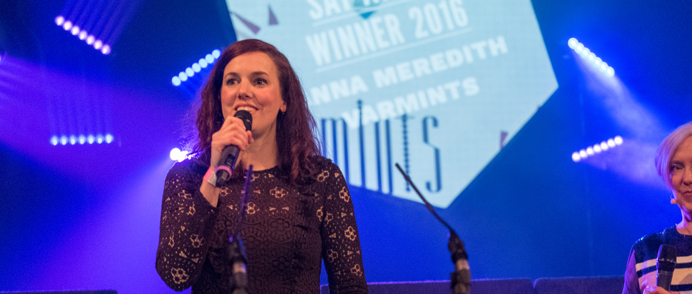 Anna Meredith wins the Scottish Album of the Year Award 2016