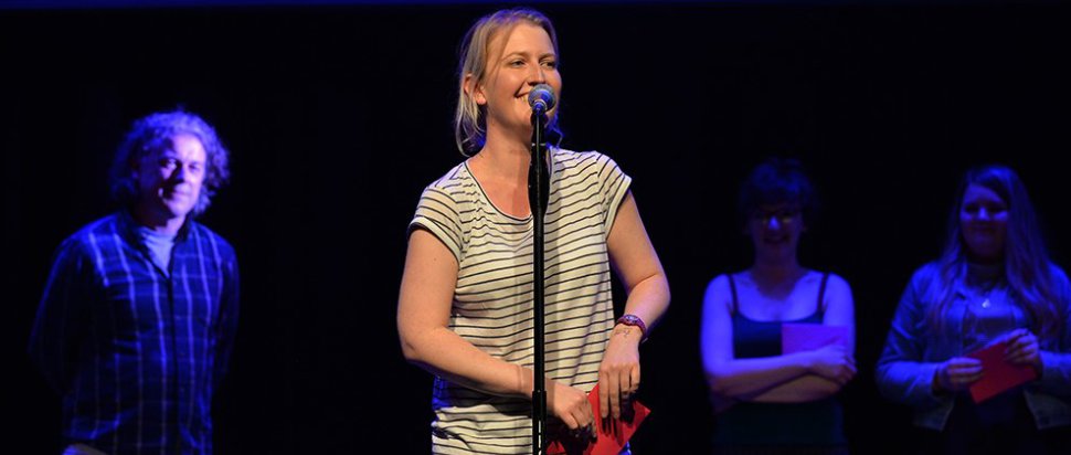 Heidi Regan wins So You Think You're Funny? 2016 - The Skinny